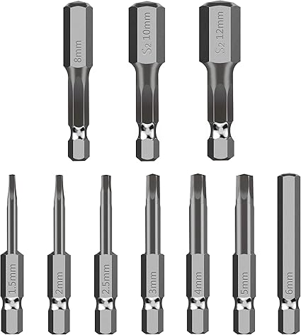 Hex Head Allen Wrench Drill Bit Set - - Amazon.com