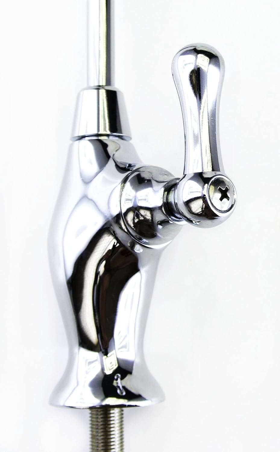 Deluxe Long Reach Ceramic Valve Quarter Turn Tap. Classic European ...