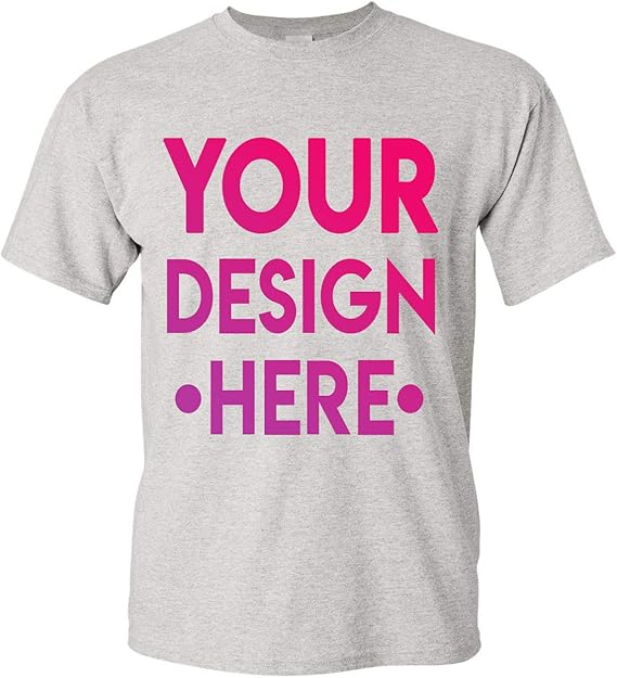 Amazon Design Your OWN Shirt Customized T Shirt Add Your Picture 