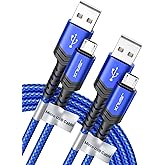 Amazon.com: TALK WORKS Micro USB Cable 6ft Long Android Cell Phone ...