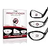 IJEKER Golf Impact Tape - High-Resolution Strike Stickers for Iron ...