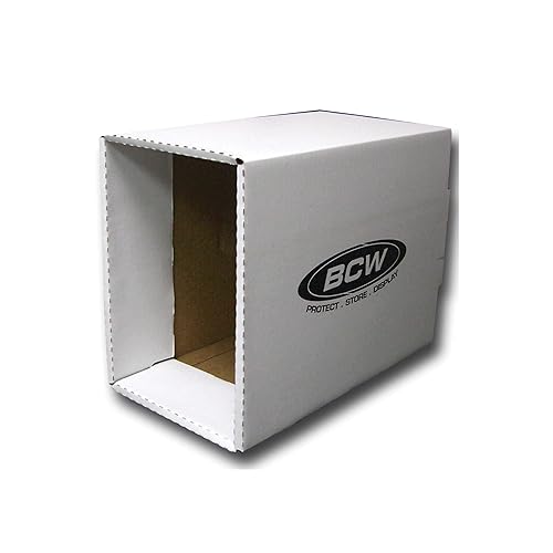 BCW Short Comic House - 10ct | Heavy-Duty Comic Book Storage Box ...