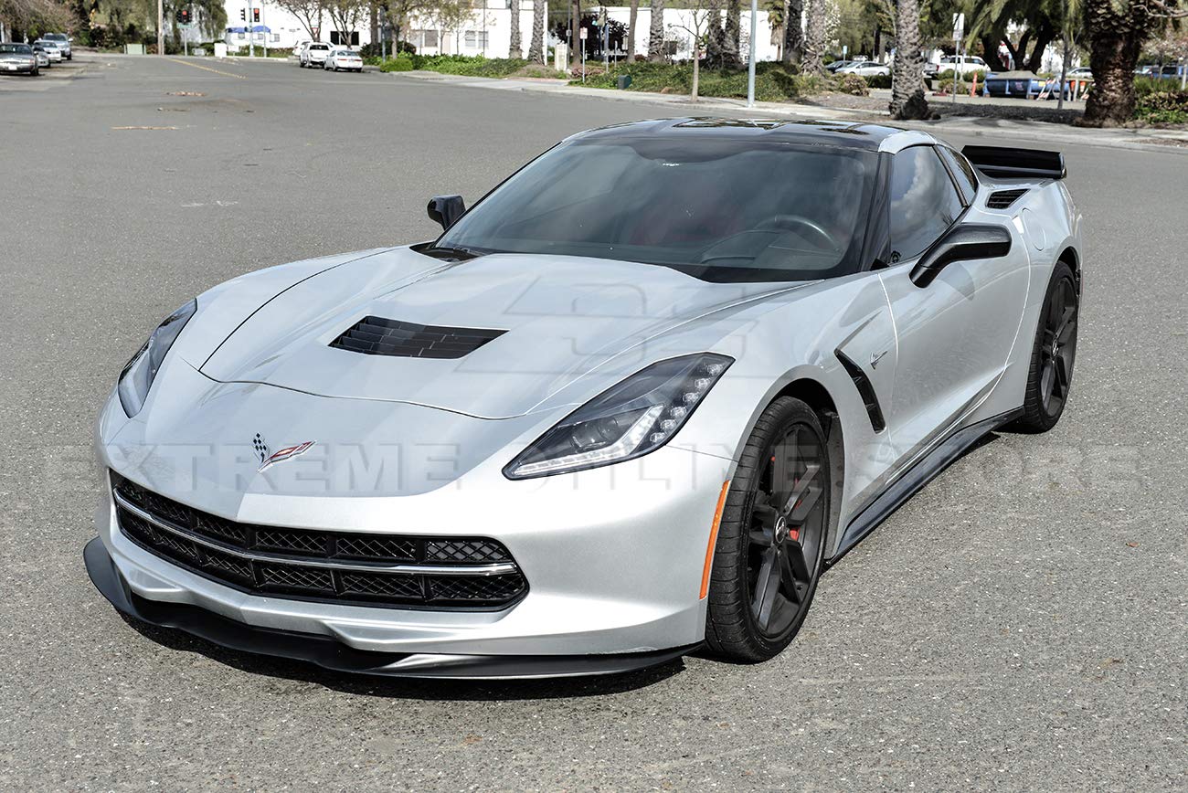 For 2014-Present Corvette C7 Base Models | Add On Aero Bottom Line ...