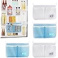 Amazon.com: 4 Pack Refrigerator Door Organizer Fridge Hanging Mesh Bag ...