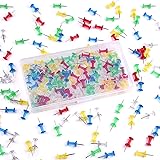 5 Star Push Pins Assorted Translucent [Pack 100]: Amazon.co.uk: Office ...