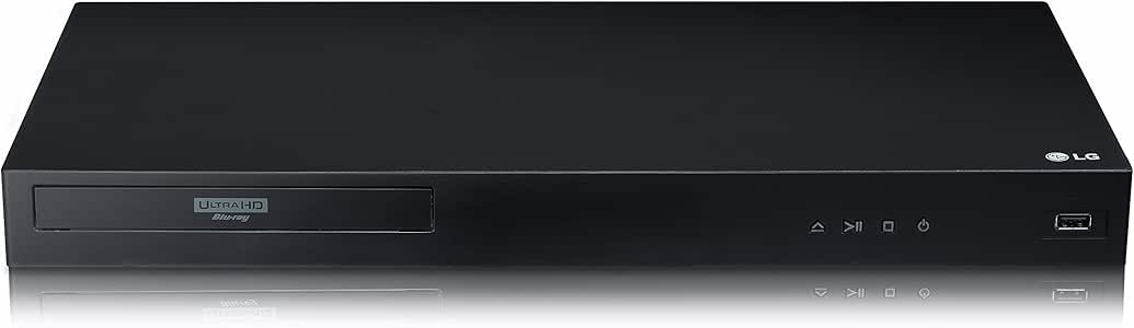 LG UBK80 4K Ultra-HD Blu-ray Player with HDR Compatibility (2018 ...