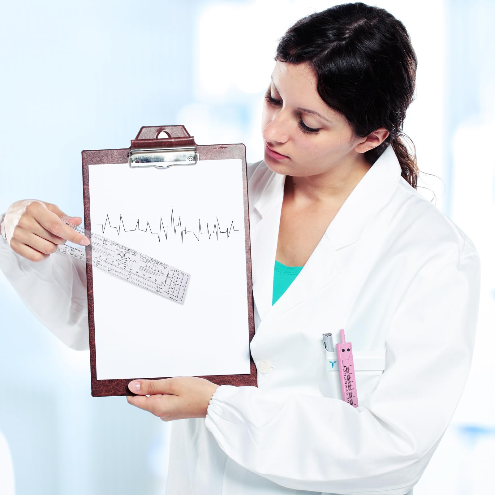 Mua 2 Sets EKG Calipers and EKG Ruler Combination Set ECG Calipers ...