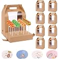 Amazon.com: 8 Pcs Cake Pop Boxes Packaging Portable Cake Pop Holder ...