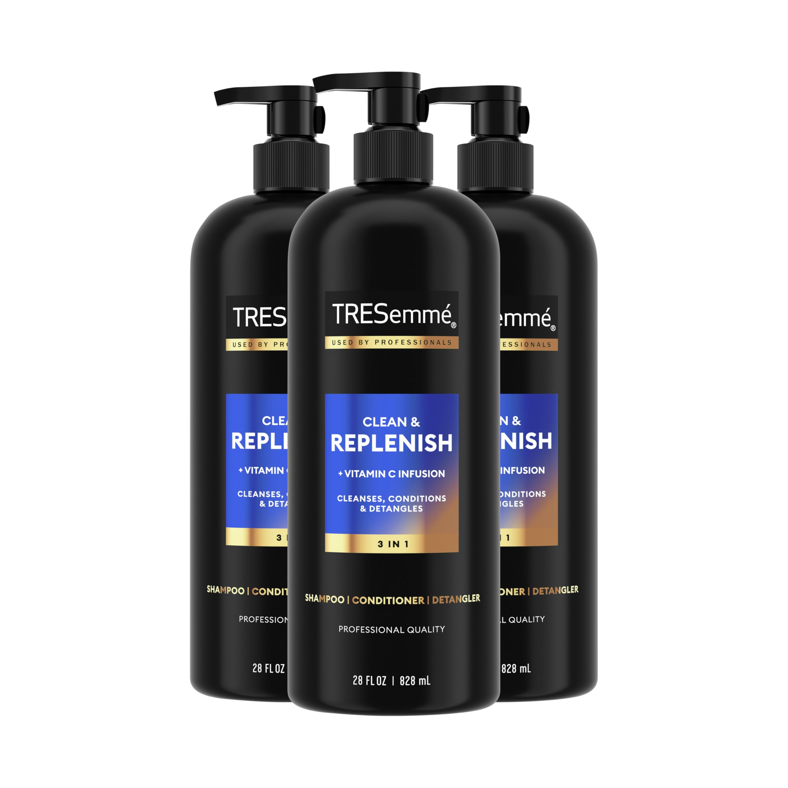 Mua TRESemmé 3-in-1 Shampoo, Conditioner, & Detangler Clean & Replenish ...
