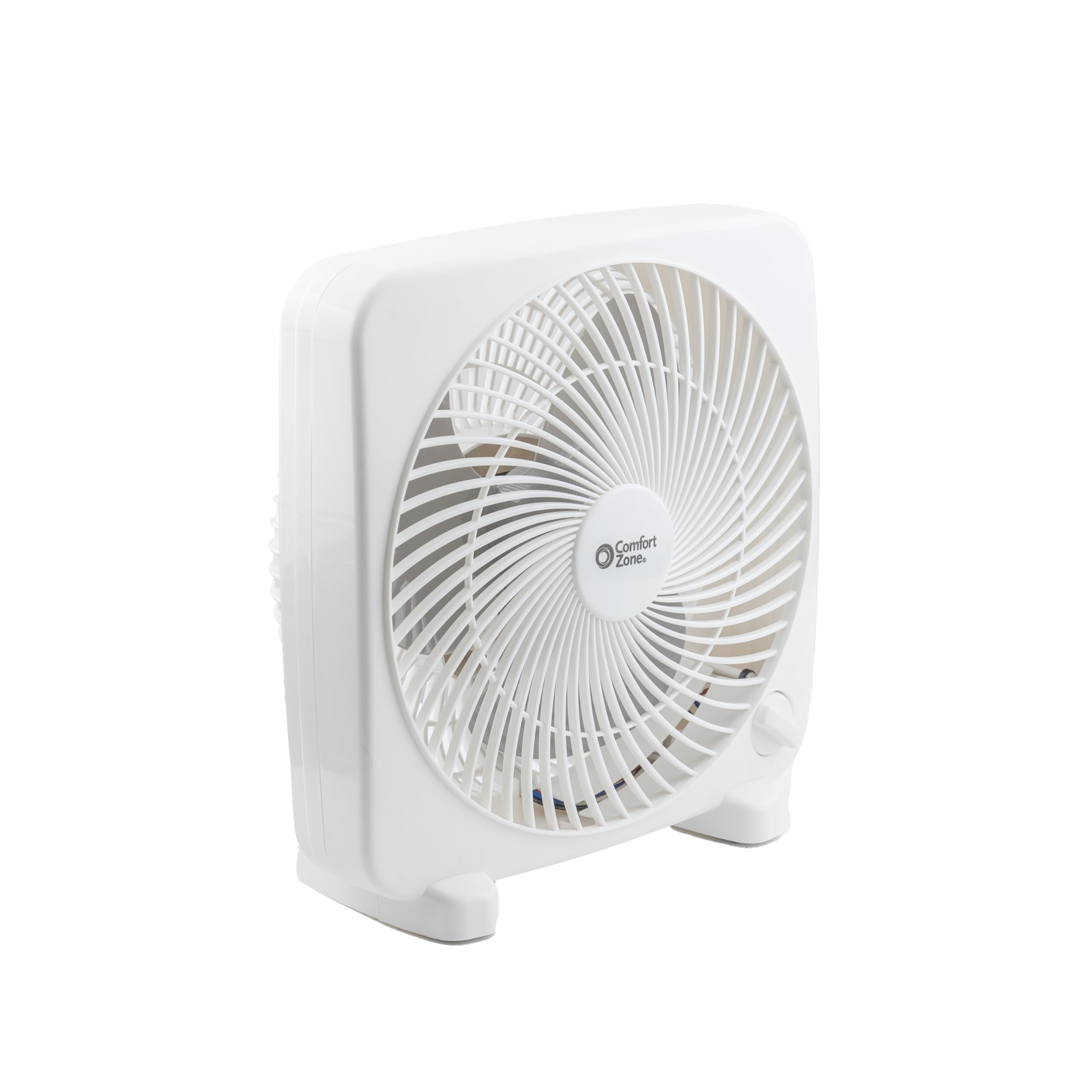 Mua Comfort Zone Box Fan, 9 inch, Portable, Electric Quiet, 3 Speed ...