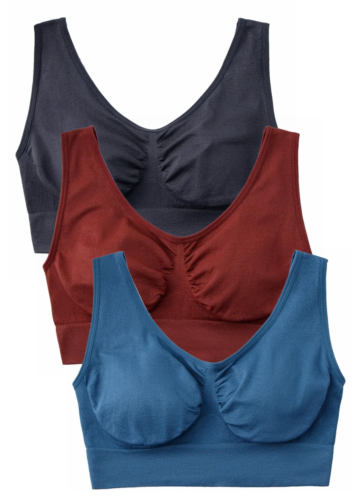 Hiking Gril Women's Comfort Wirefree Bralette Unpadded Sleep Yoga Bra ...