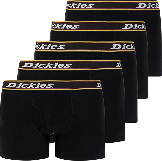 Dickies Mens Boxer Briefs Breathable Mens Underwear Boxer Brief for Men ...