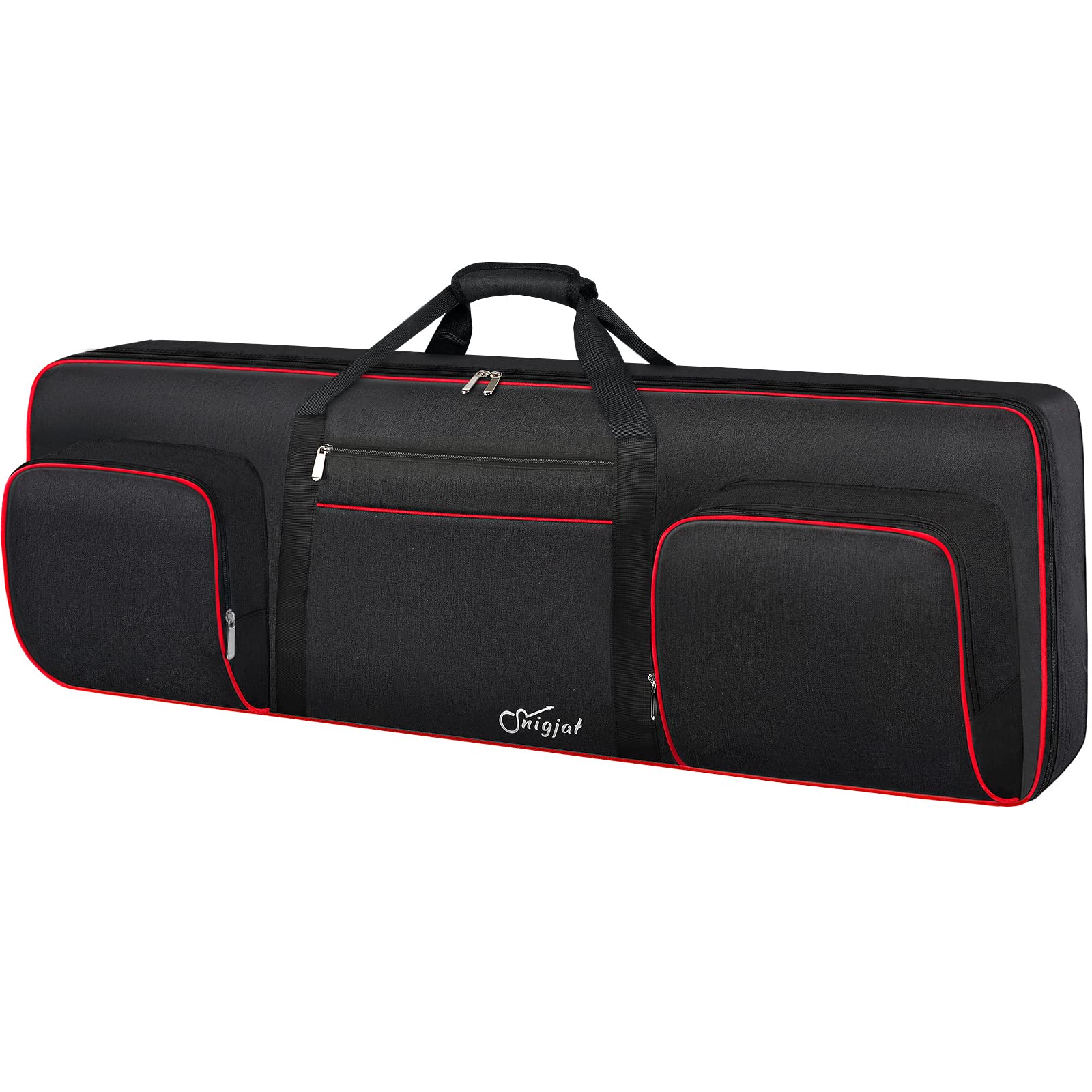 SNIGJAT 76 Key Keyboard Case Soft (Interior: 48.4"x 18"x6.1"), Padded ...