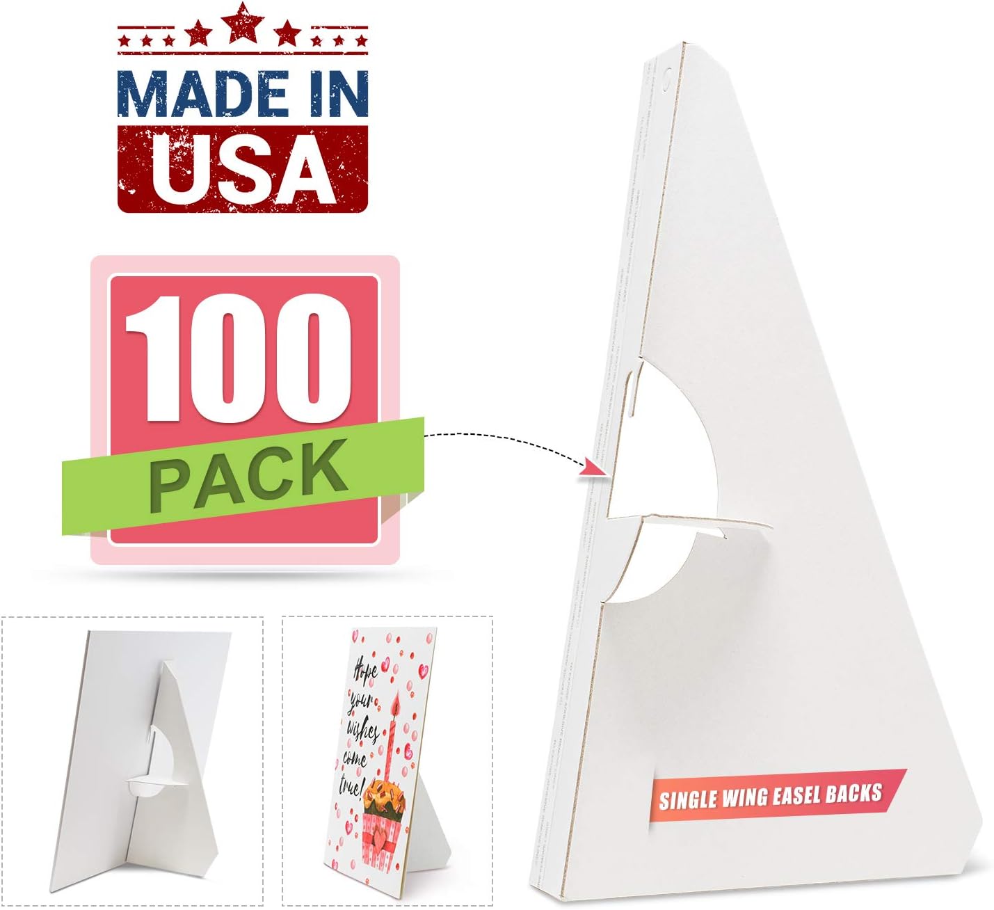 Amazon.com: Golden State Art Easel Back Self Stick, Archival Quality ...