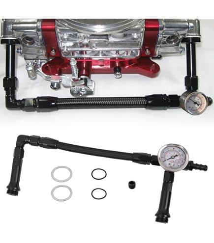 Jegs 15053 Single Feed Filtered Fuel Line Kit 581798001 JEGS 15005 Blue ...