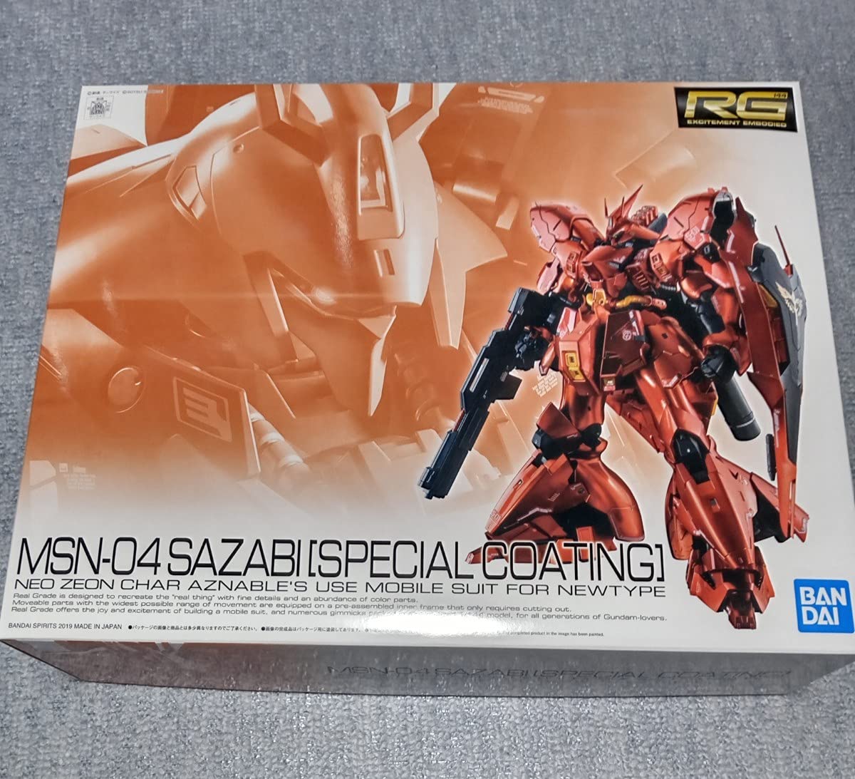 Mua Bandai RG 1/144 MSN-04 Sazabi [Special Coating] Model kit trên ...