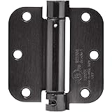 AmazonBasics Self-Closing Door Hinge, 3.5 Inch x 3.5 Inch, 1 Piece ...