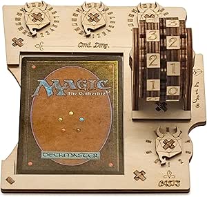 Amazon.com: MTG Commander EDH Command Zone Tray with Life Counter ...