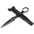 Amazon.com : Benchmade - SOCP 176 Tactical Dagger 176BK with Black 440C ...