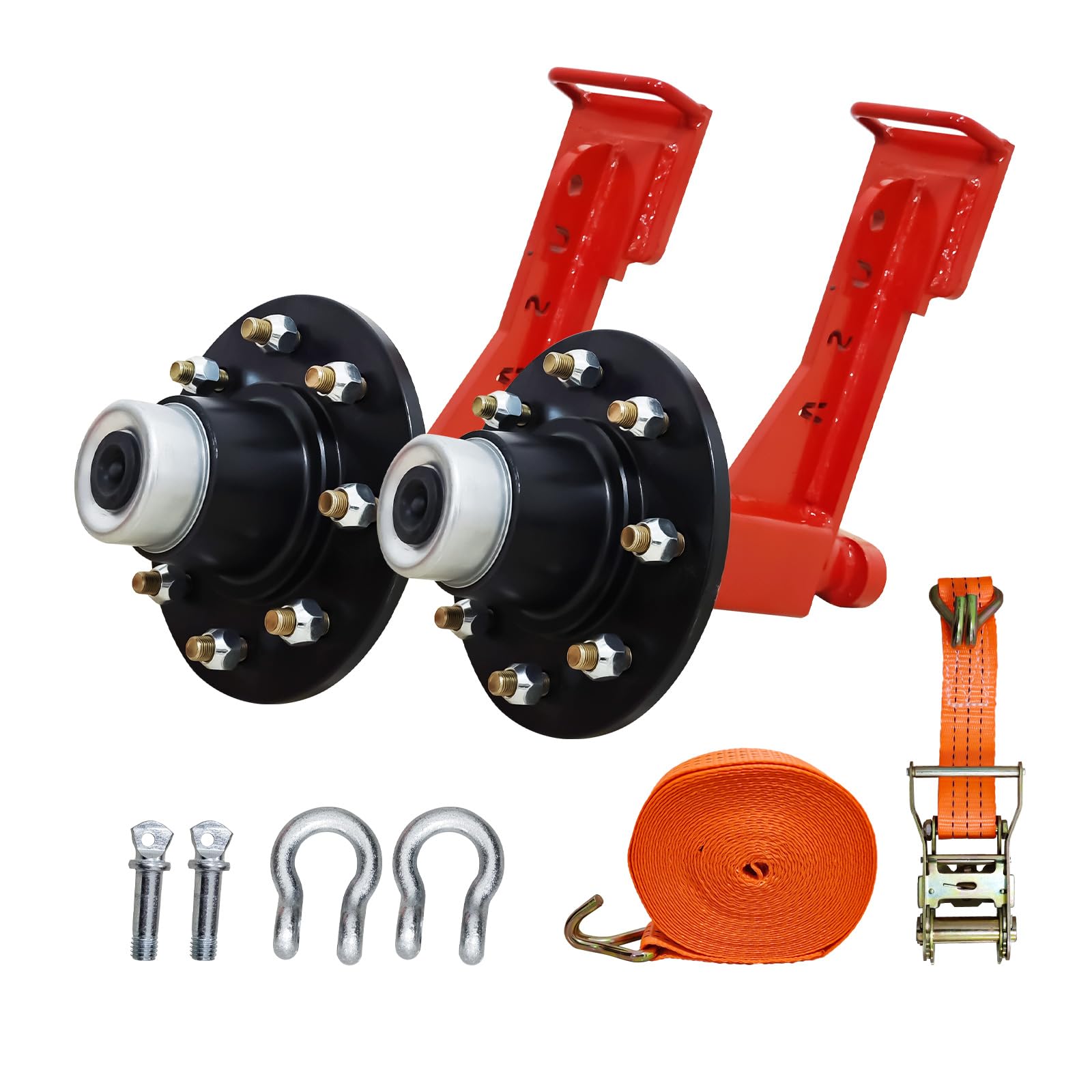 New Up Grade 2Pack Shipping Container Wheels 8-Lug Wheels Kit |Shipping ...