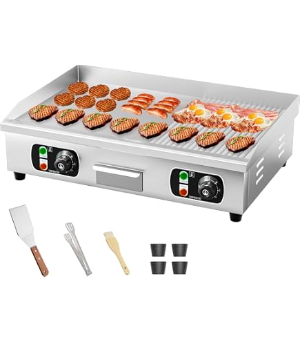 Flat Plate Grill Commercial Natural Gas Griddle, Cook Rite Heavy Duty ...