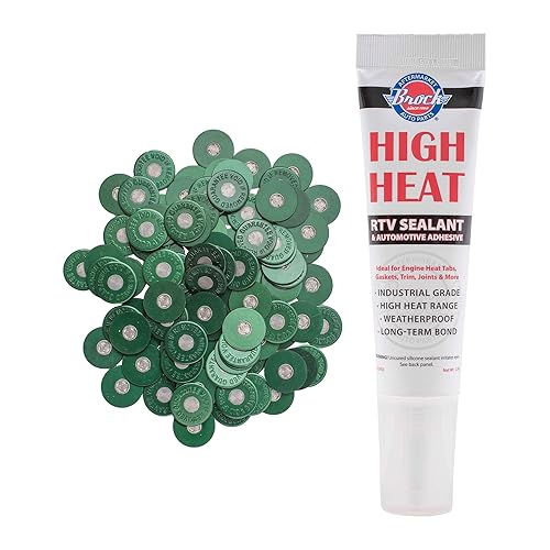 Brock Diesel Engine Heat Tabs with High Heat Adhesive - Guaranteed ...
