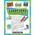 Landforms Coloring Book With Definitions Included: Teach Kids About ...
