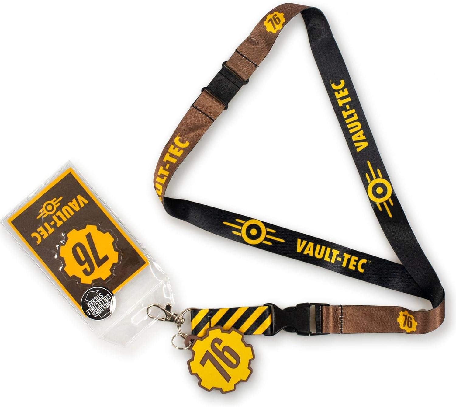 Bioworld Fallout 76 Collector’s Special Edition Vault-Tec Lanyard and ...