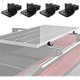 Amazon.com: BougeRV Solar Panel Mounting Kit - Fits Auto Cross Bars ...