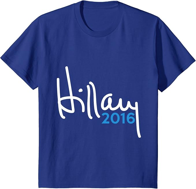 Amazon.com: Hillary 2016 Signature T-Shirt: Clothing