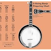 Amazon.com: 5 STRING BANJO CHORDS CHART & NOTE LOCATOR : Musical ...