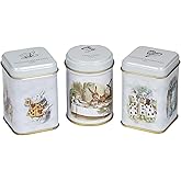 Amazon.com : Peter Rabbit 3x Mini Tea Tins with Loose Leaf English Tea ...