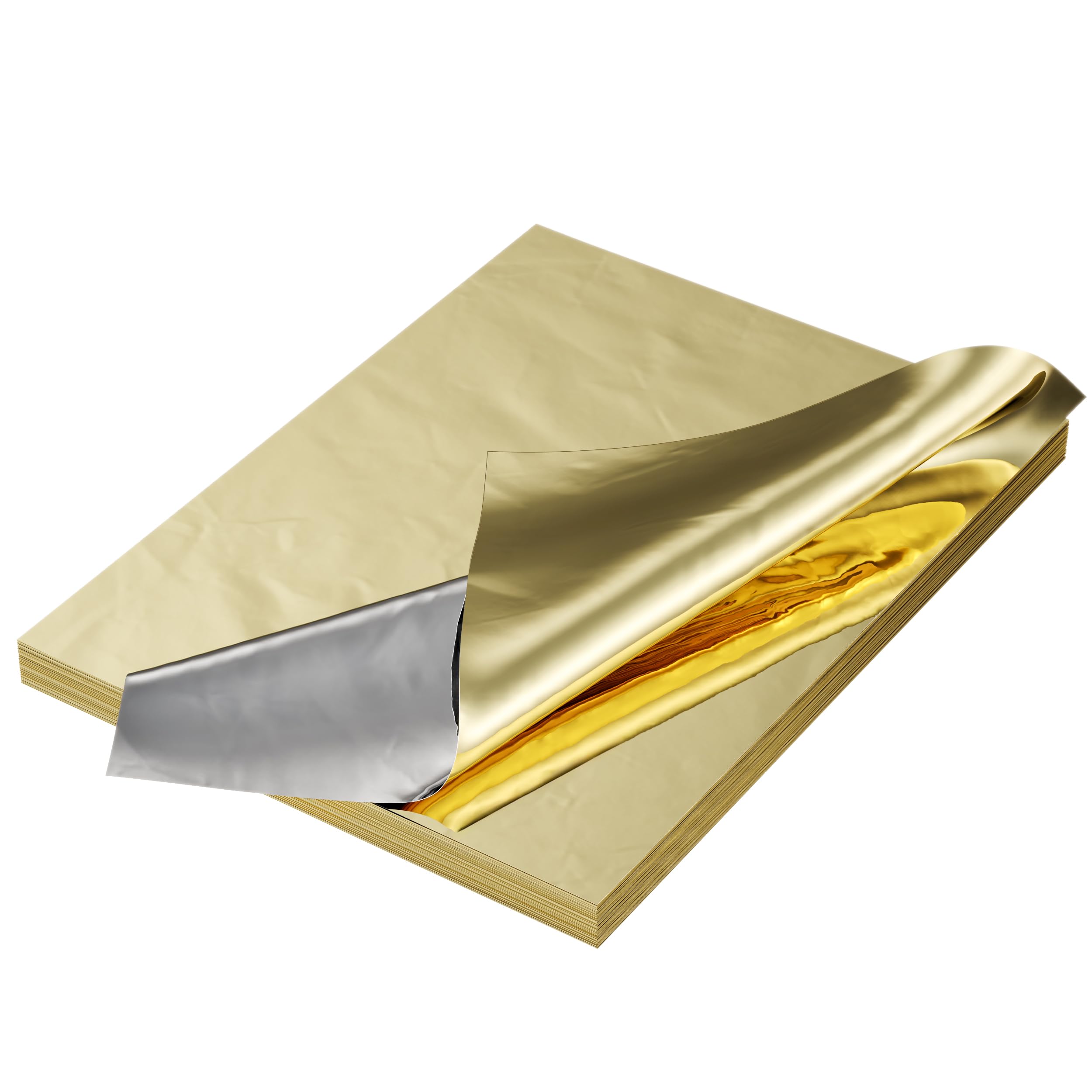 Mua Gold Foil Sheets For Gift Wrapping - 100 Sheets 20x30" - Gold ...