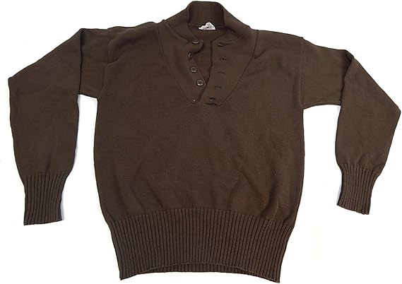 Genuine Issue GI US Army Brown Sweater 100% Acrylic (Medium) at Amazon ...