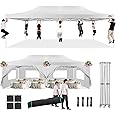 Amazon.com : COBIZI 13x26 Pop Up Tent 13x26 Canopy with Sidewalls Heavy ...