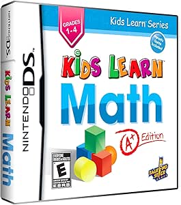 Kids Learn Math: A+ Edition - Nintendo DS: Nintendo DS: Computer and ...