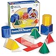 Amazon.com: Learning Resources Folding Geometric Shapes - 16 Pieces ...
