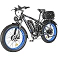 Amazon.com : Tuttio Electric Bike for Adults-Men - Peak 5000W-210NM-30AH Dual-Motor Long Range ...