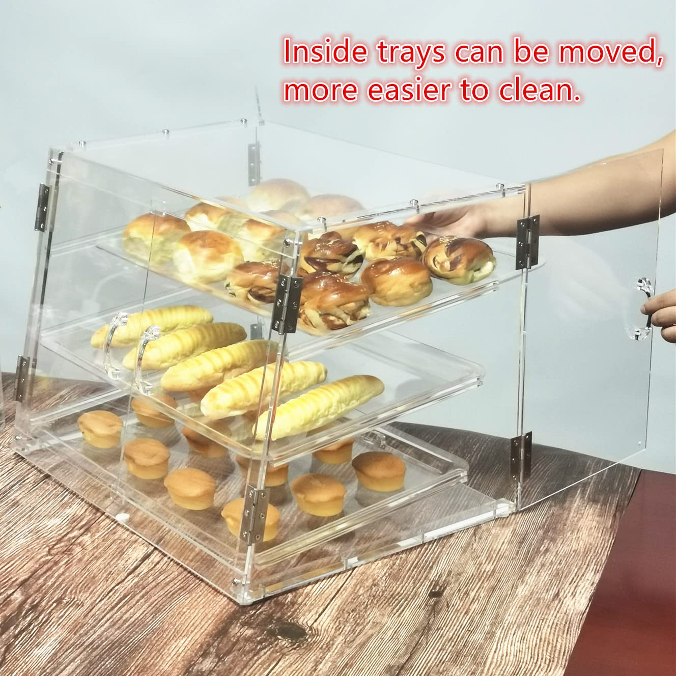 Mua Zinging life Pastry Display case countertop Bakery Bread Display ...