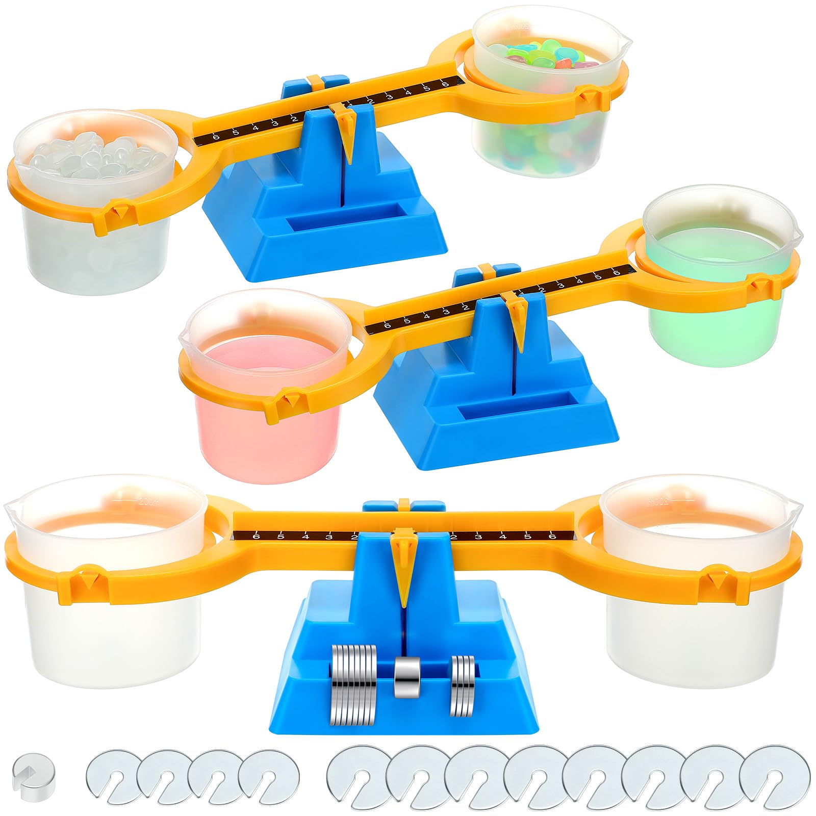 Mua Libima 3 Pack Student Balance Scale for Classroom, Clear Primary ...