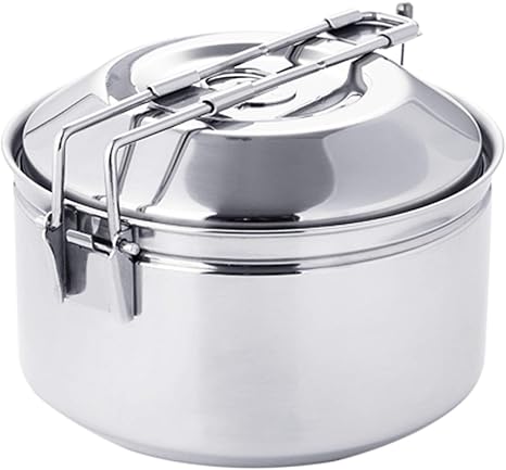 Amazon.com : Fire-Maple Antarcti Stainless Steel Cook Pot w Locking Lid ...