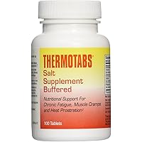 Amazon.com: THERMOTABS Salt Supplement Buffered Tablets, 100 Count ...