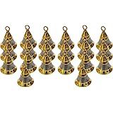 Amazon.com - PARIJAT HANDICRAFT Solid Brass Temple Ganta Hanging Ship ...