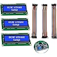 Amazon.com: 3pcs I2C IIC 1602 LCD Display Module 16x02 LCD Screen Module Compatible for Arduino ...