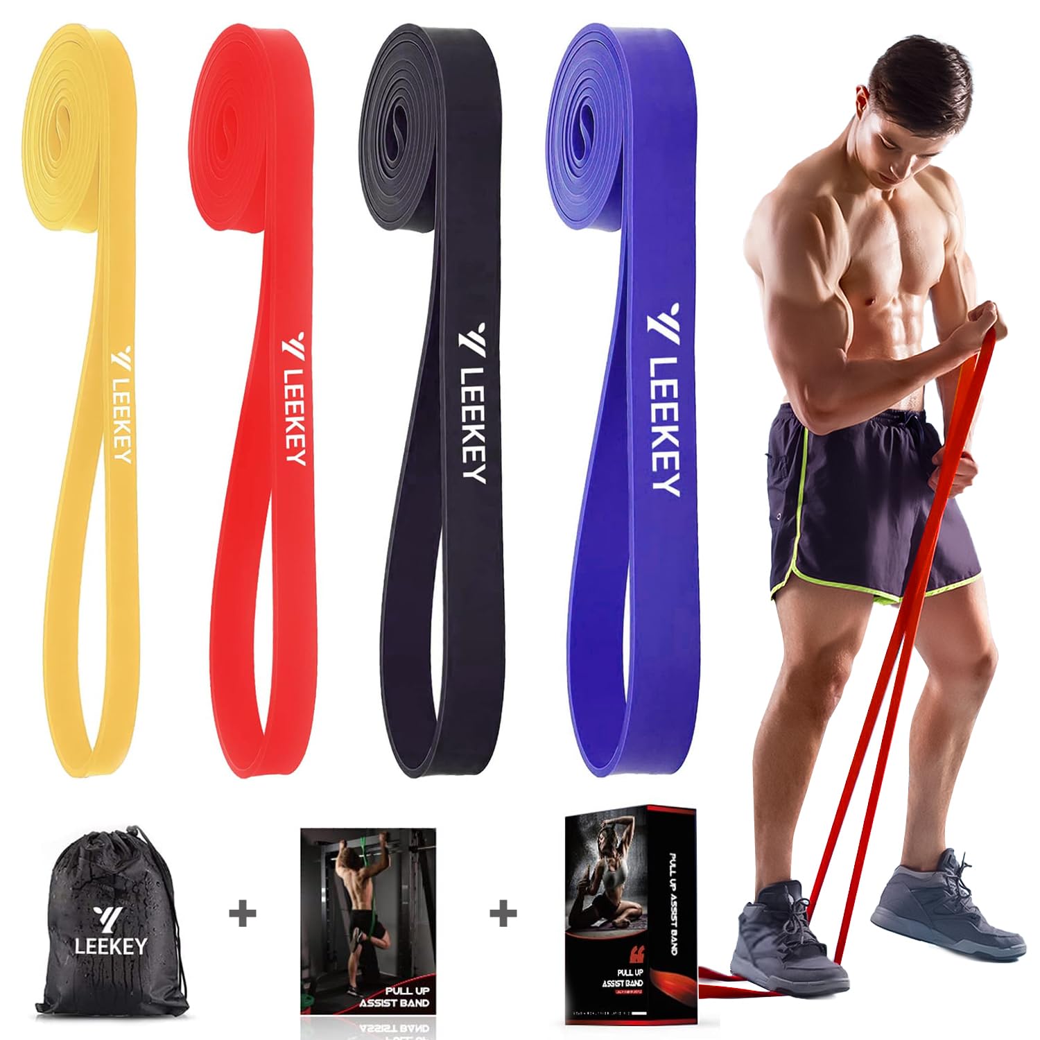 Mua Resistance Band Set, Pull Up Assist Bands - Stretch Resistance Band ...