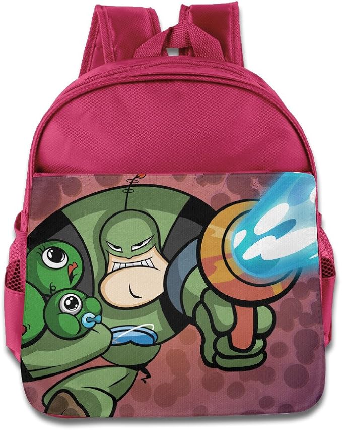Ratchet And Clank Captain Qwark Toddler School Backpack Pink: Amazon.ca ...