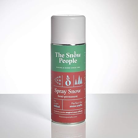Snow Spray - Large 400ml can perfect for Christmas crafts and props 1 ...
