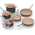 Amazon.com: Ninja Pots and Pans Set Non Stick | Extended Life Premium ...