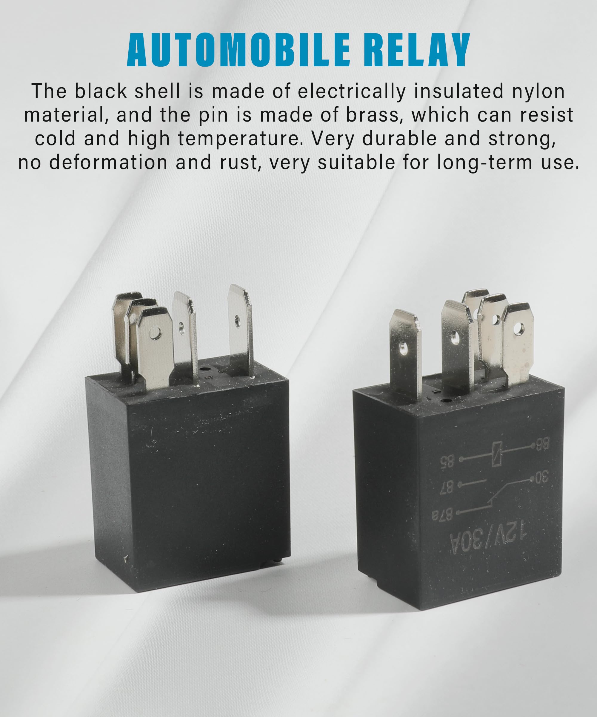 Mua 4 Pieces 5 Pin Relay,Automotive Starte Relay 12V 30A Multi-Purpose ...