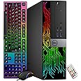 Amazon.com: Dell Custom Built RGB Lights PC OptiPlex SFF Computer Intel ...